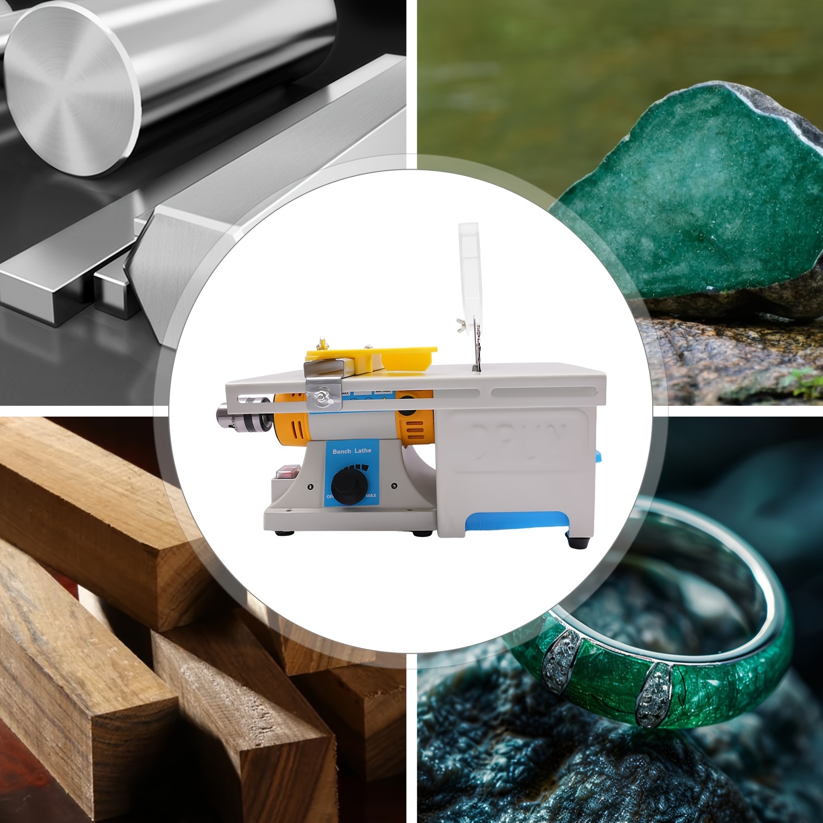 multifunction mini table saw woodworking lathe electric Temu