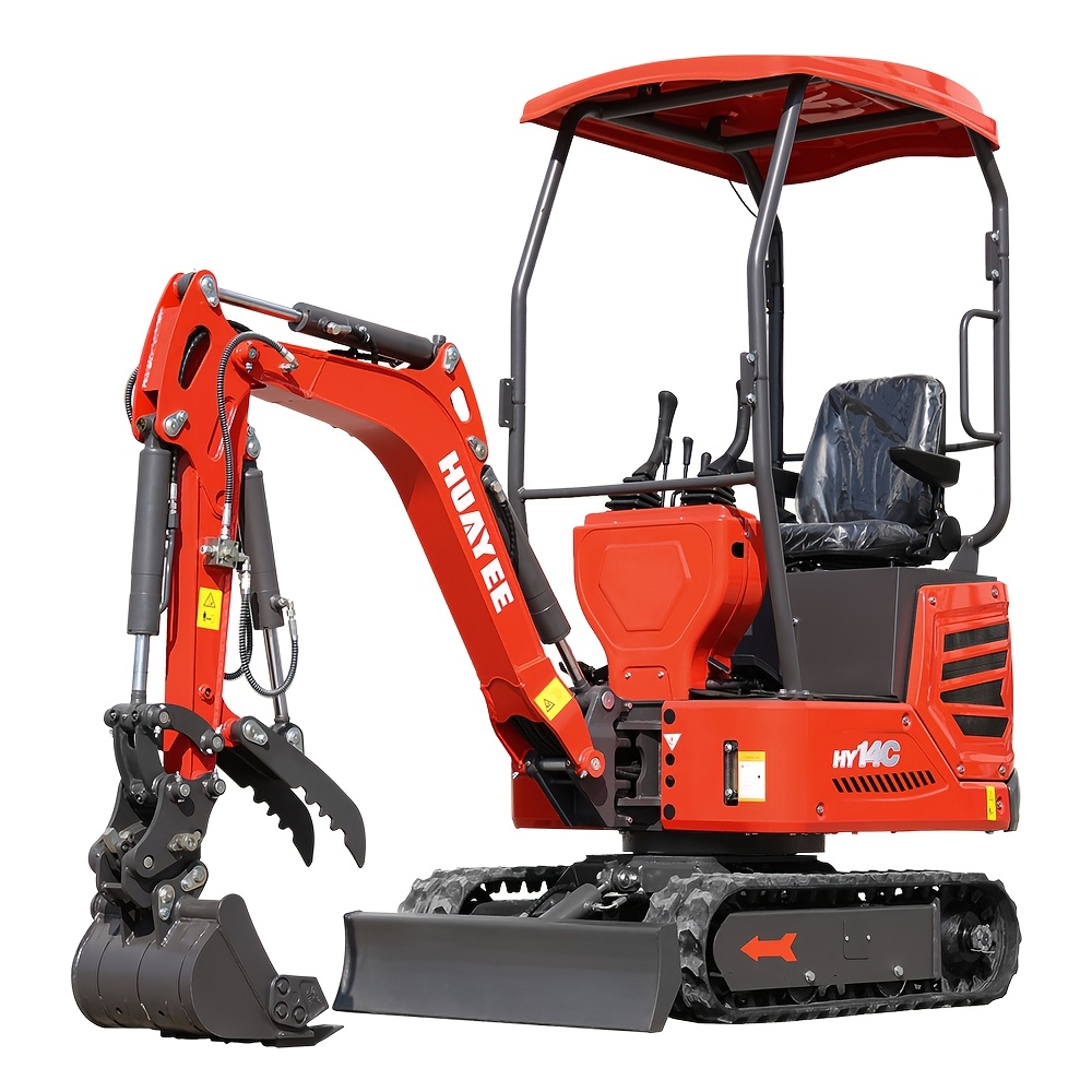 mini excavator sold on Temu United States