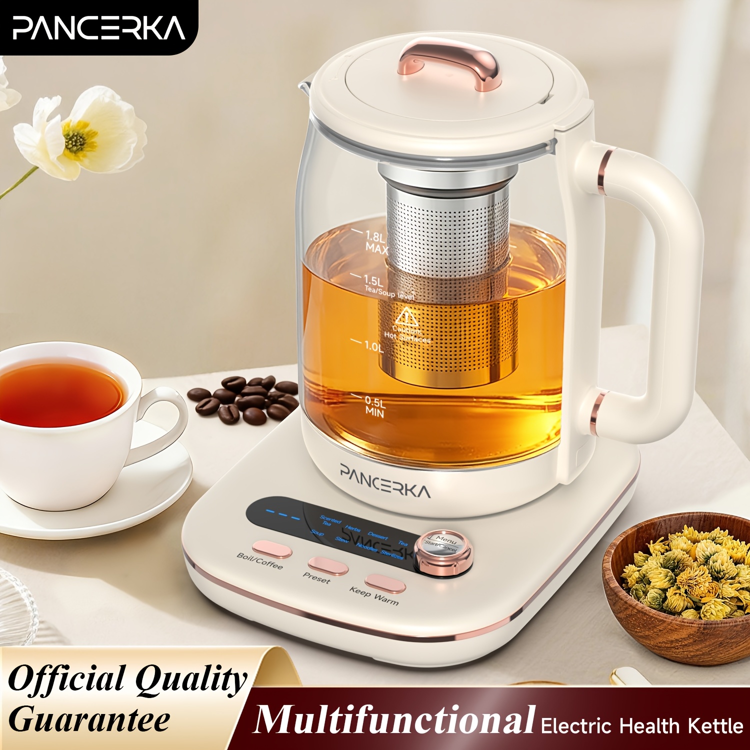 electric kettles sold on Temu United States