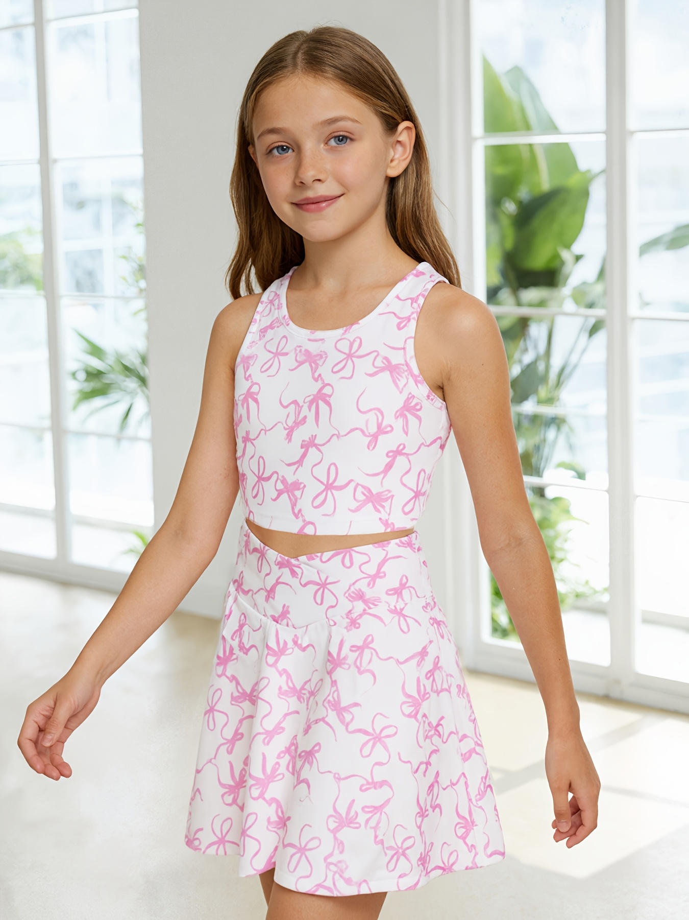 girls skirt sets sold on Temu United States