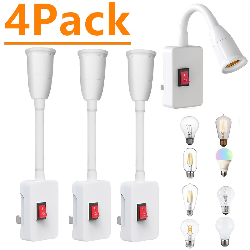 light socket adapter sold on Temu United States