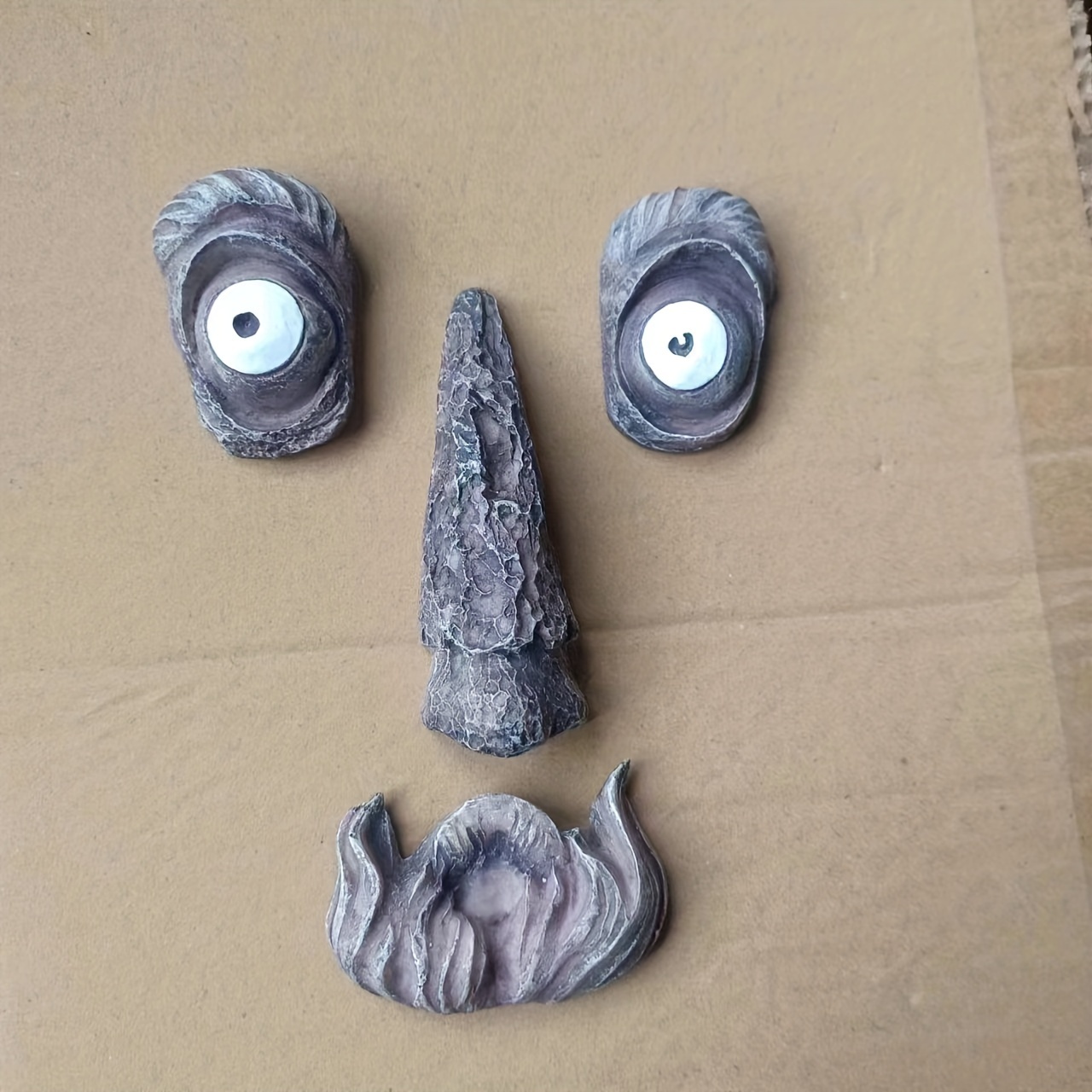 1 pièce pendentif visage darbre créatif décoration jardin - Temu France