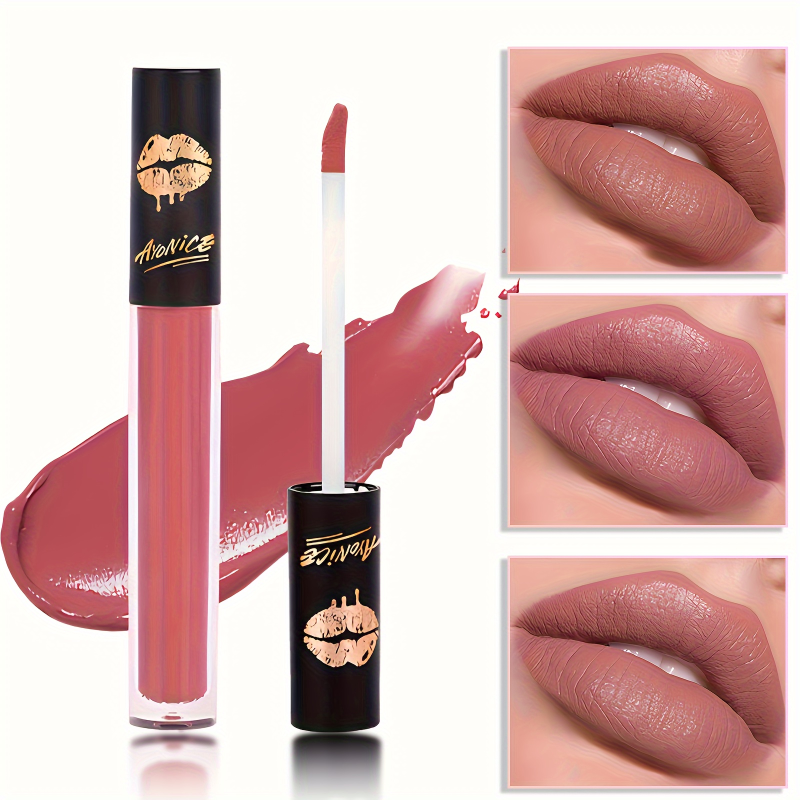 10피스 매트 립 스테인 세트 모든 피부 타입을 위한 오래 지속되는 방수 립 글로스 번들 베리 코랄 혼합 컬러 시스템 핑크 레드 라인 메이크업 초보자를