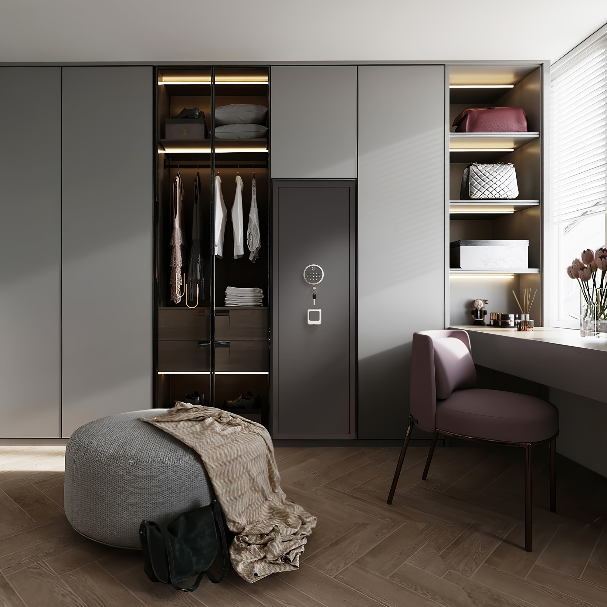 5 gun safe gun safes home rifle pistols - Temu