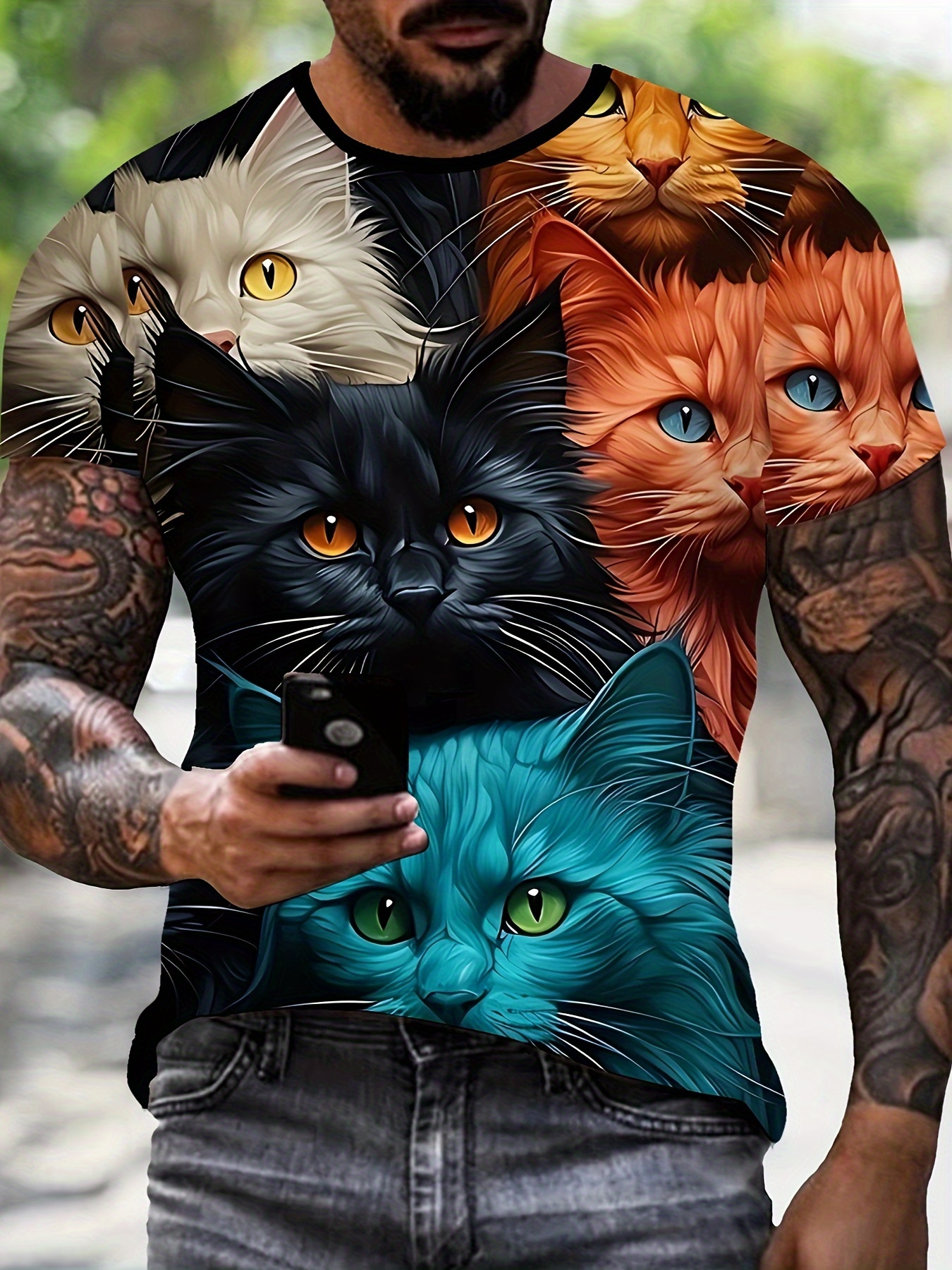 Camiseta De Gato Galantis
