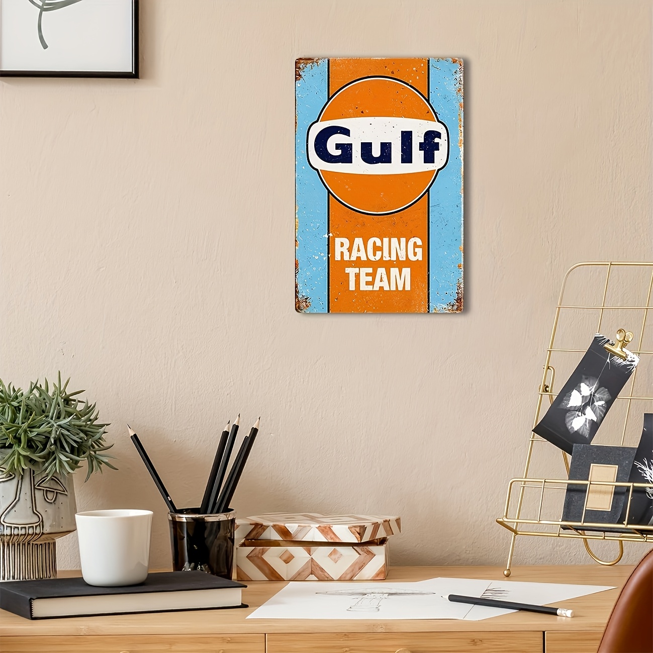 metal tin signs sold on Temu United States