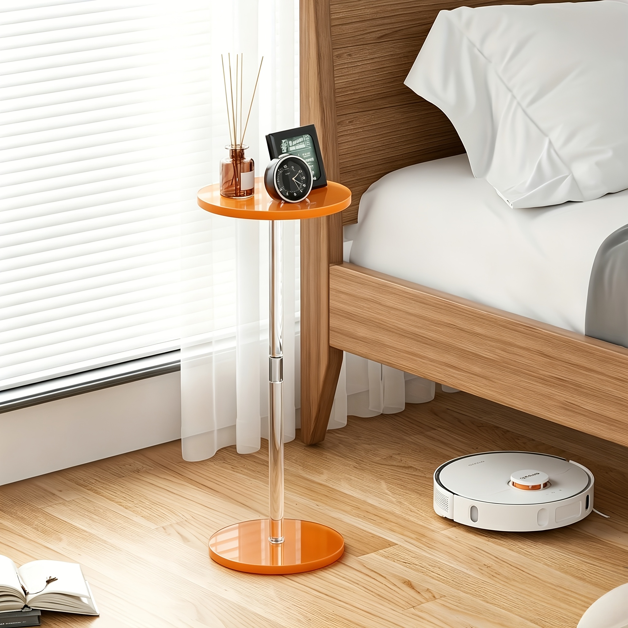 acrylic side tables sold on Temu United States