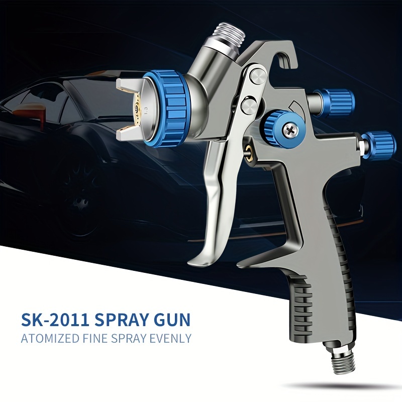Sk 2011 Lvlp Spray Gun Pressure Gauge High Atomization Paint - Temu Brazil