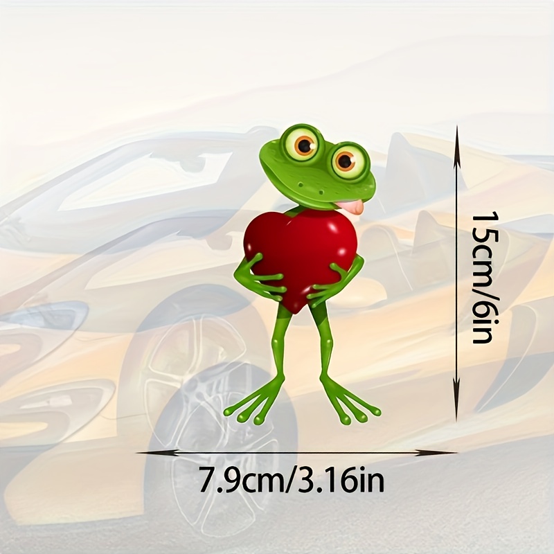 Cute Frog Cartoon Pattern Stickers Car Luggage Refrigerator - Temu Canada