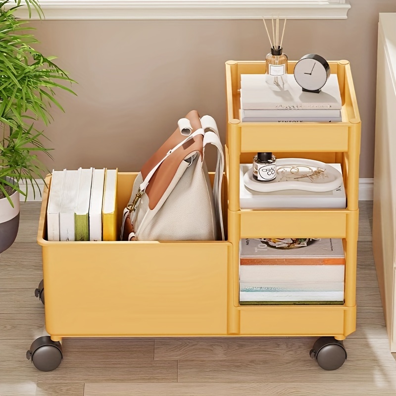 Small Cart Storage Rack Bedroom Storage Rack Household - Temu