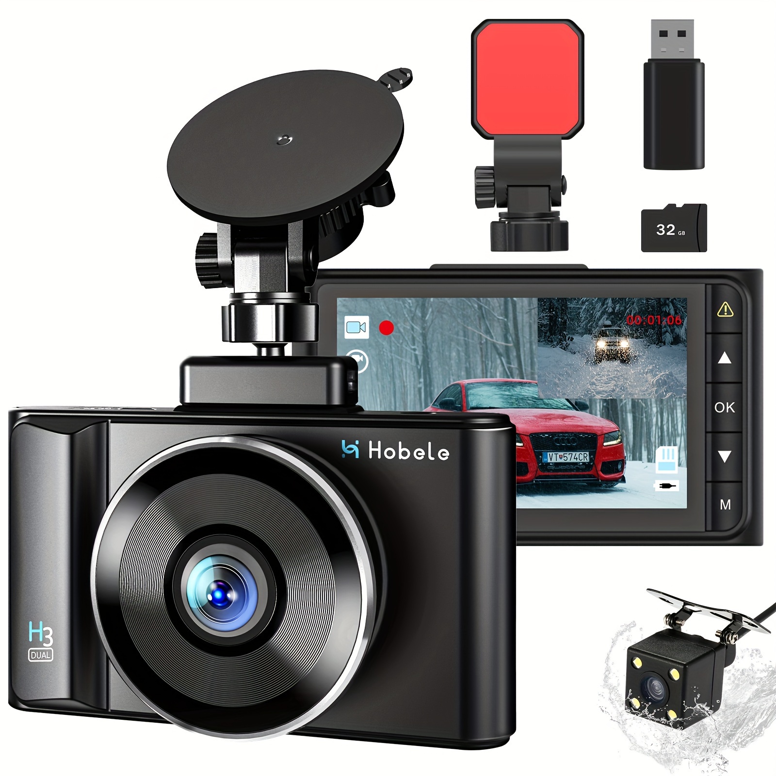 dash cameras sold on Temu United States