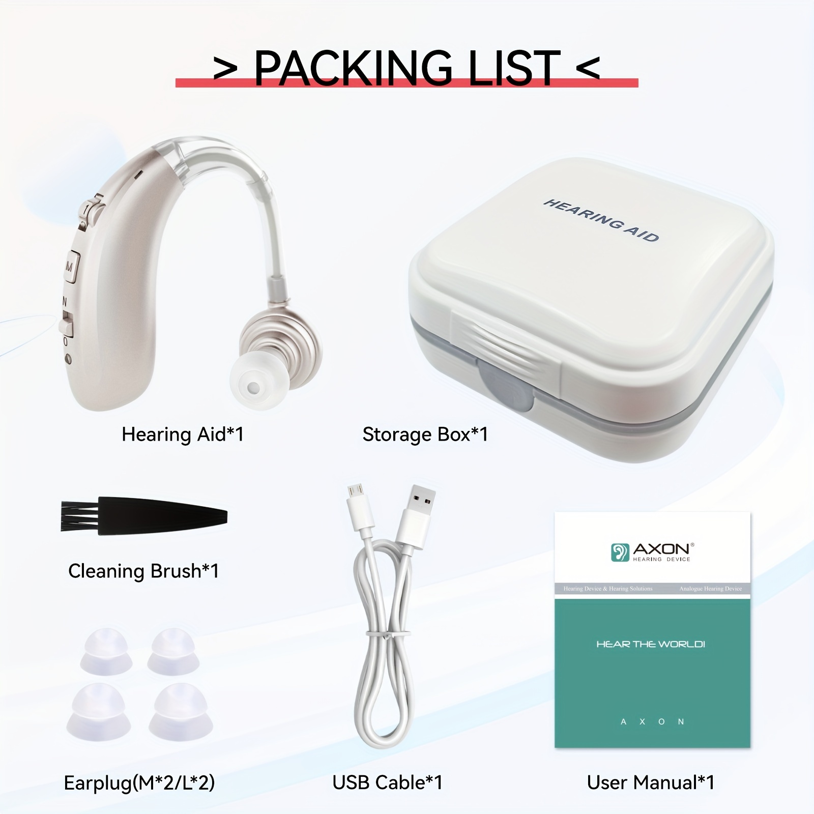 Hearing Aids Seniors Hearing Amplifiers Hearing Aids - Temu