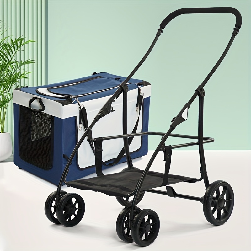 Heavy-duty Pet Stroller For Medium To Large Dogs And Cats - Durable ...