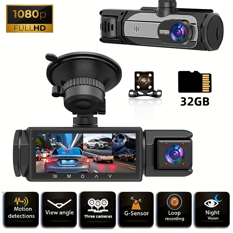 dash cameras sold on Temu United States