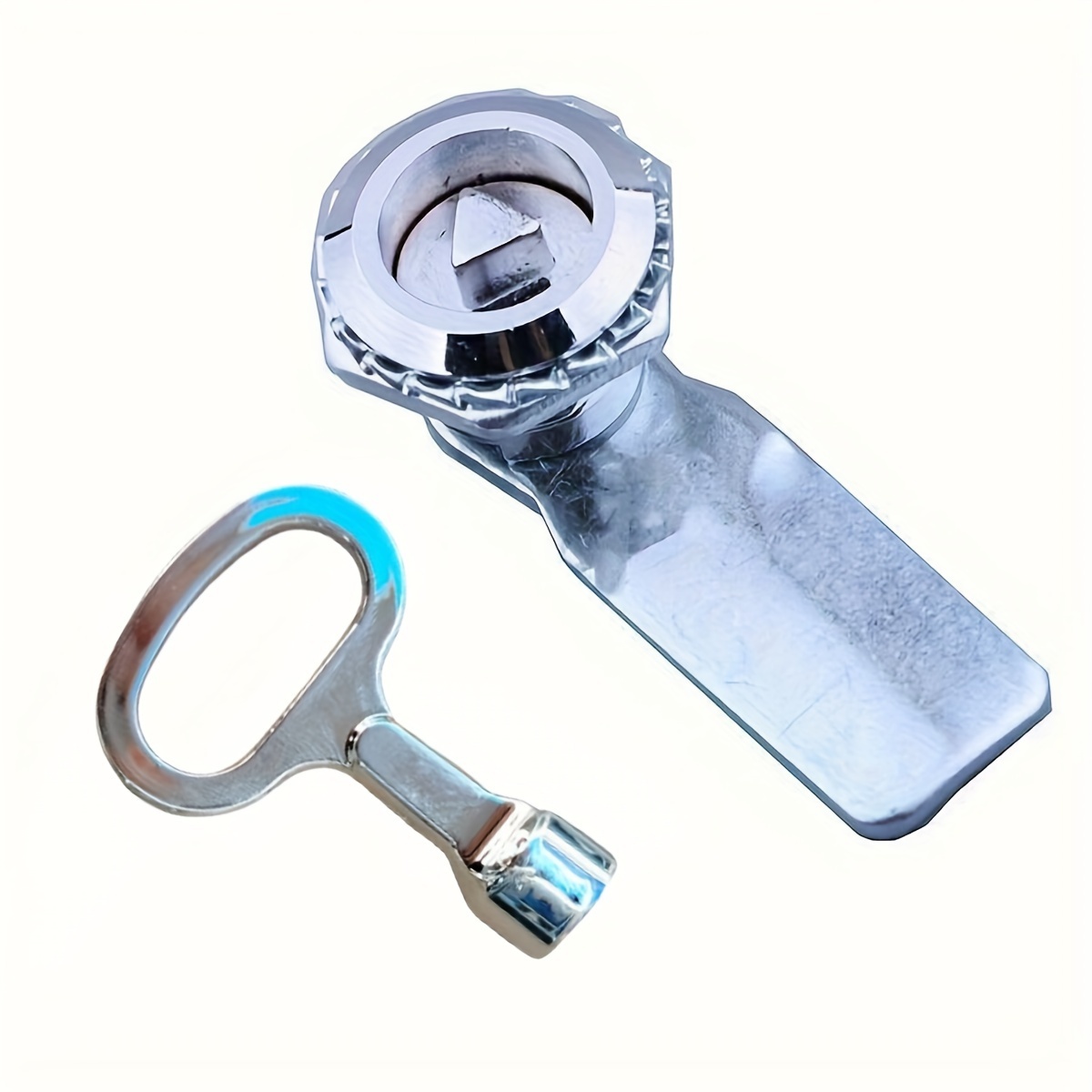 Ms705 Lock Stainless Steel Triangular Core Trash - Temu Australia