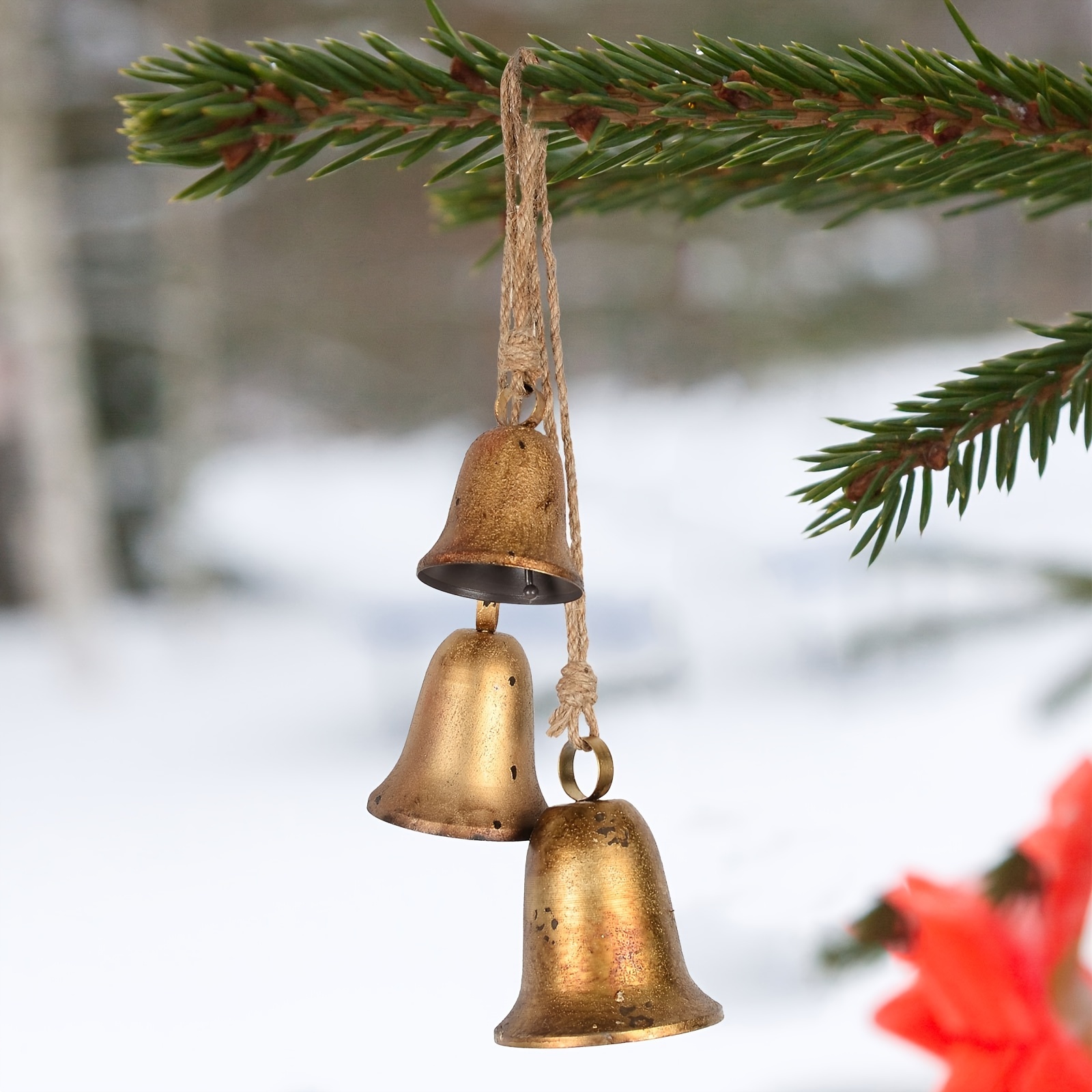 Handcrafted Traditional Christmas Bells Metal U shaped - Temu