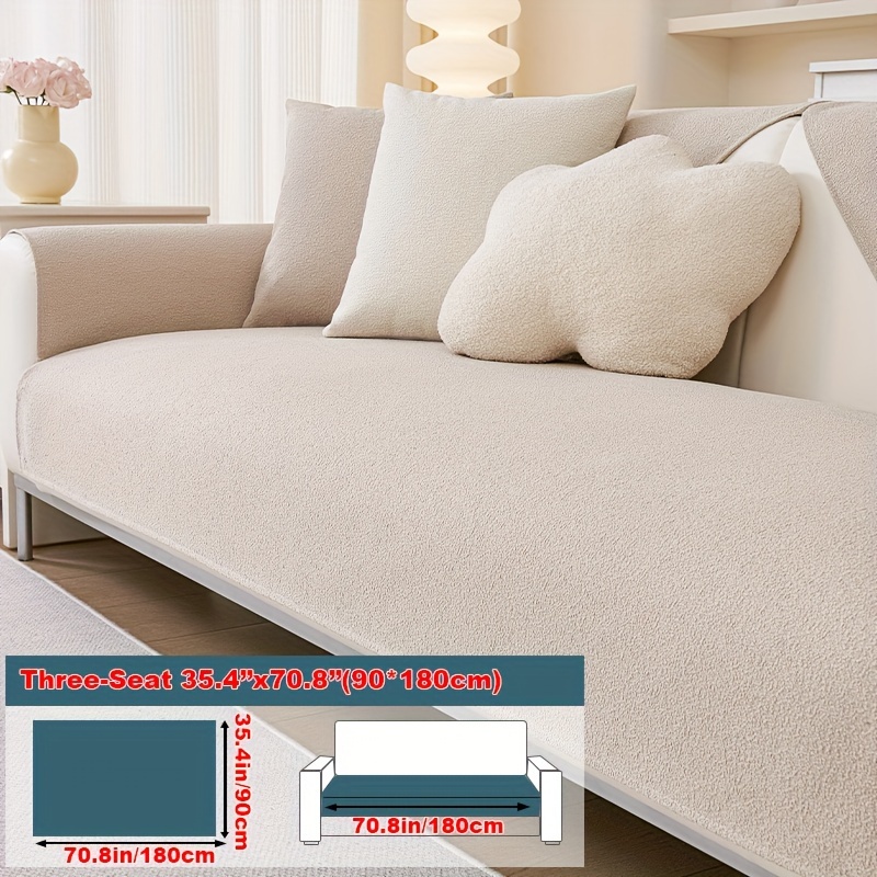 Waterproof Sofa Cover Anti Cat Scratch Resistant Pet - Temu Canada