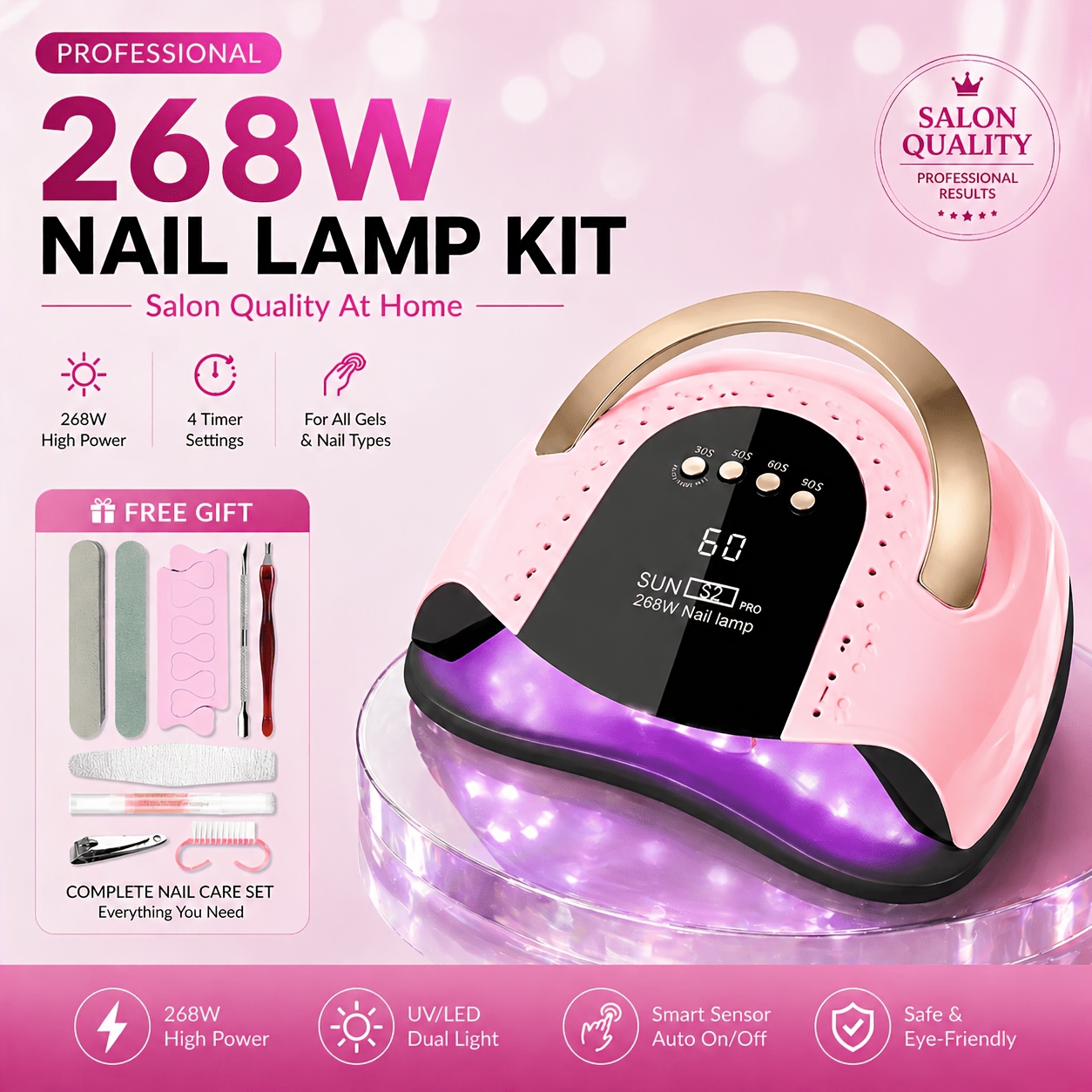 uv led lamps sold on Temu United States