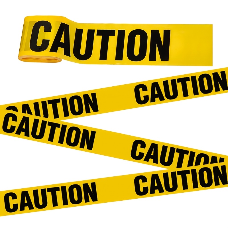 caution tape sold on Temu Canada