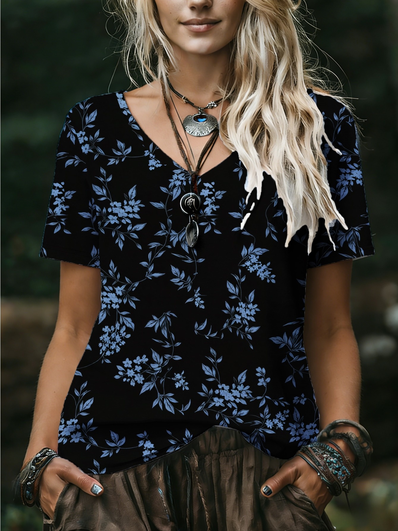 women plus size tops sold on Temu Canada