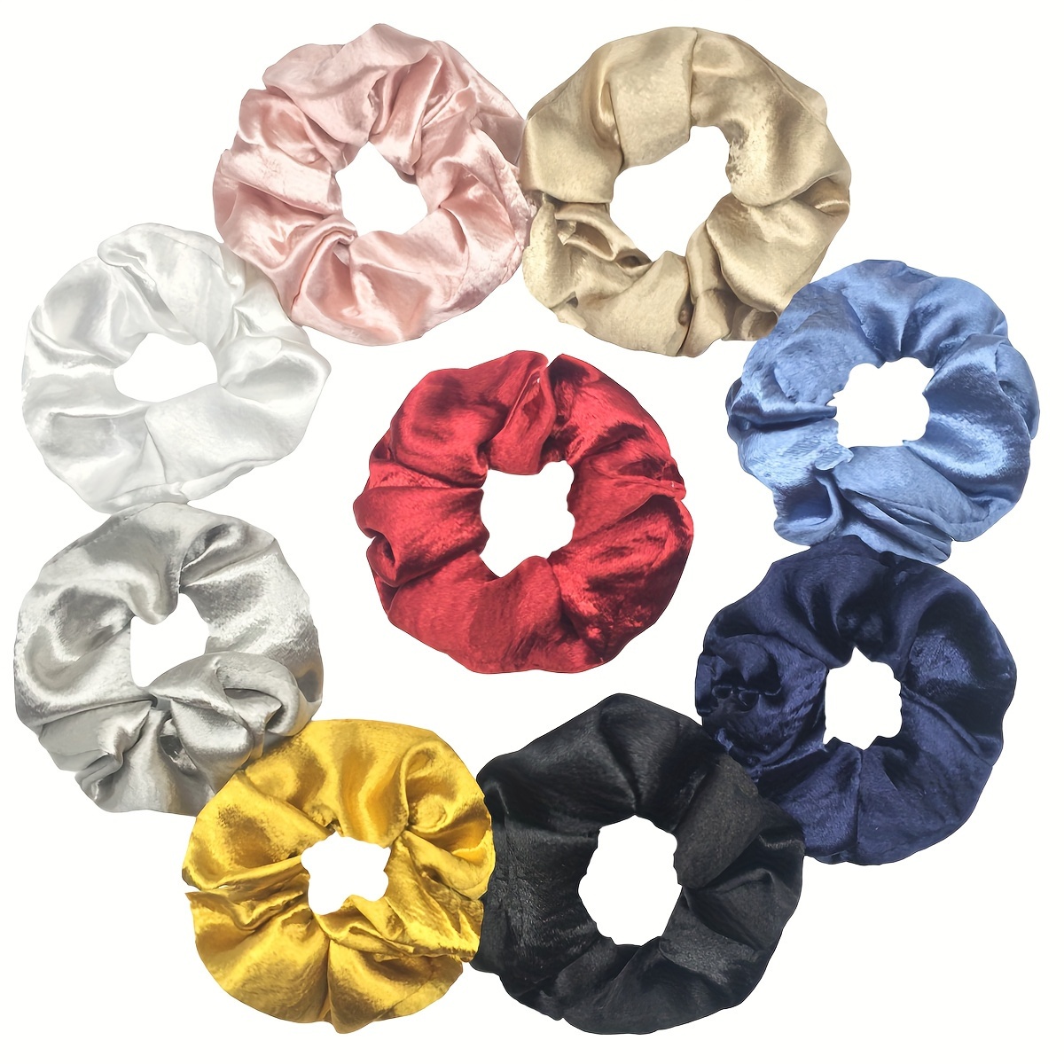 Conjunto Scrunchies Cabello Vintage Elegante Lazos - Temu Ecuador