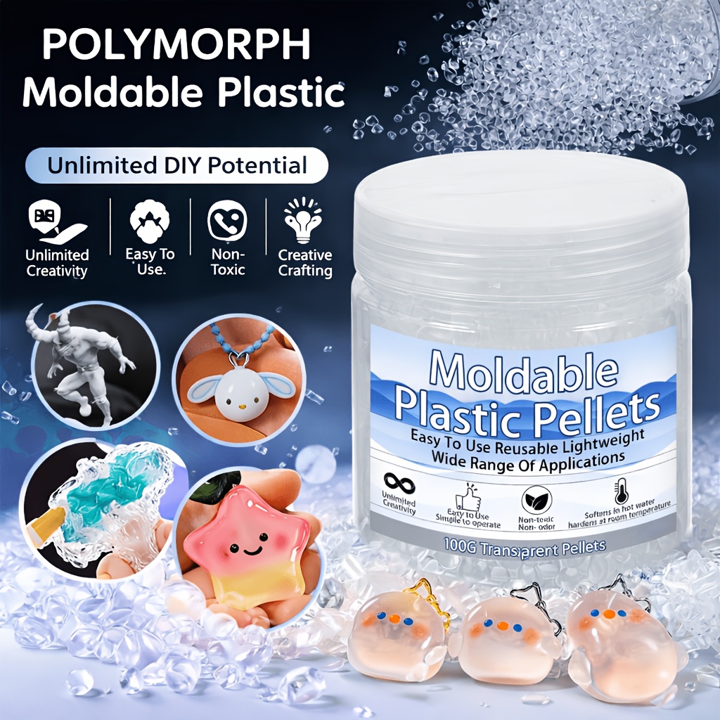 moldable plastic beads sold on Temu United States