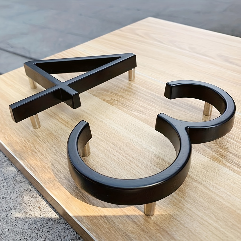 Stainless Steel Number Metal - Temu