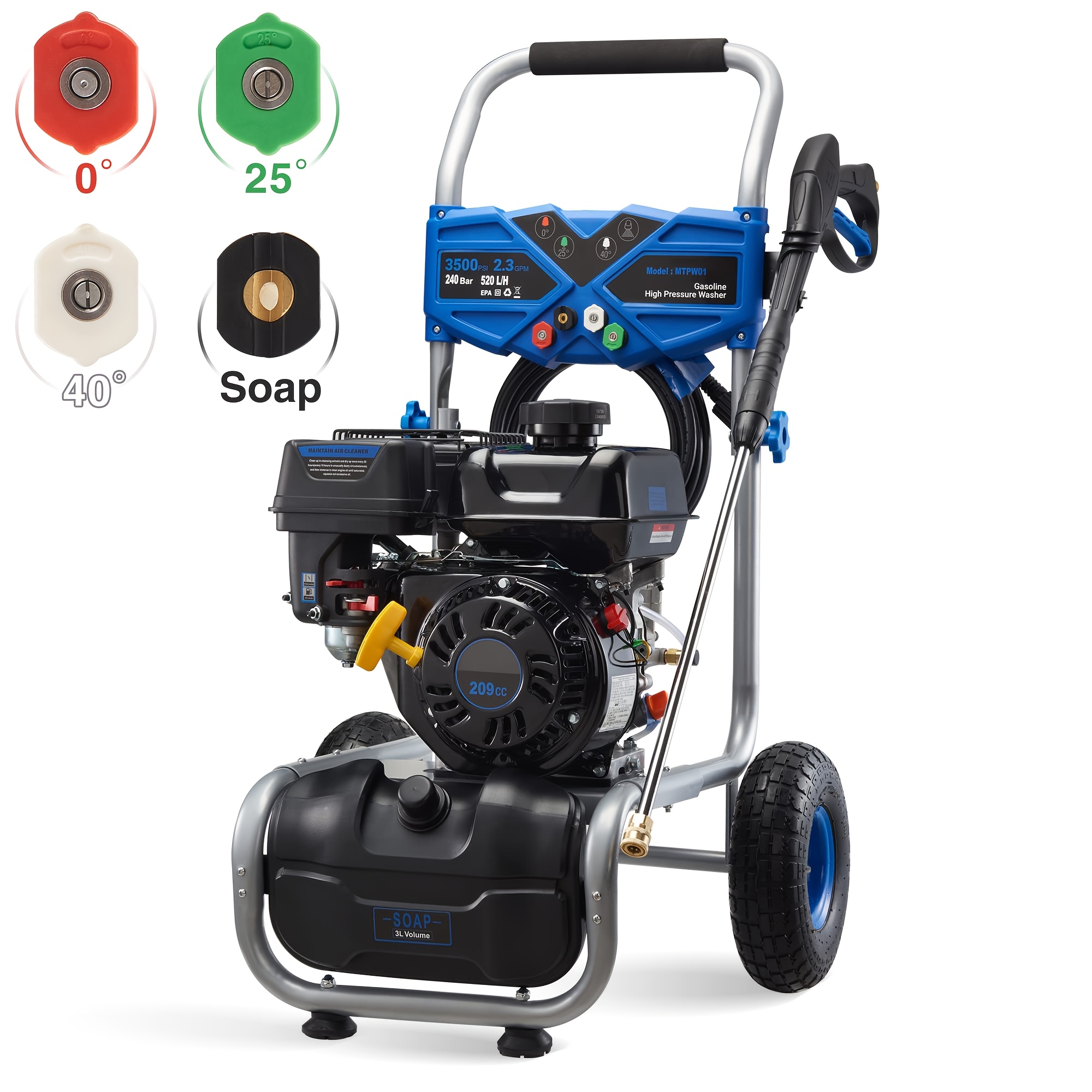 pressure washers sold on Temu United States