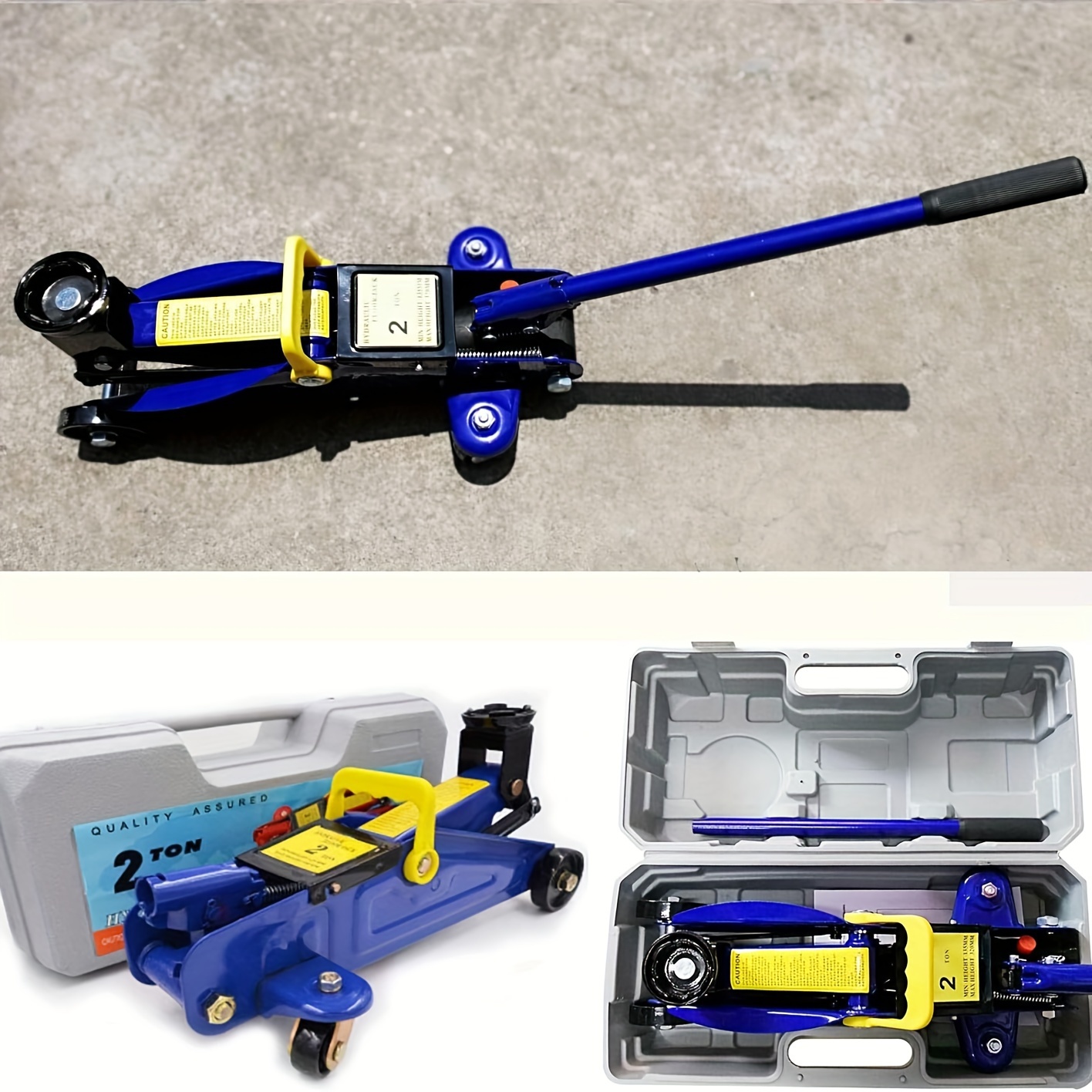 hydraulic trolley floor jack heavy duty low trolley Temu United Kingdom