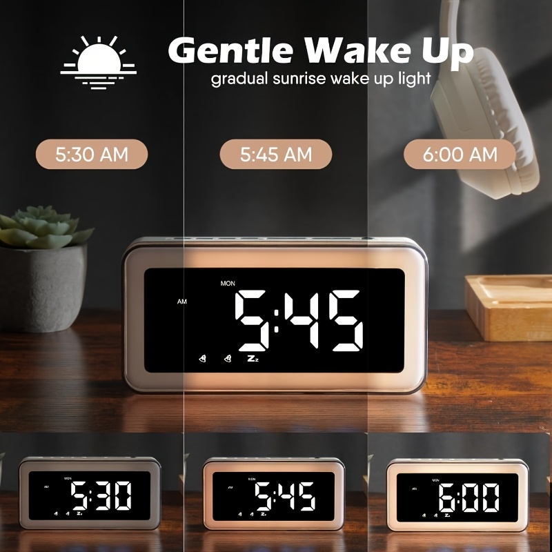 alarm clocks sold on Temu United States