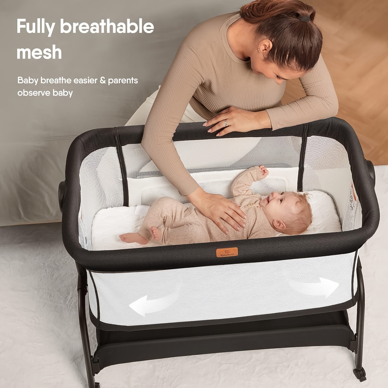 bassinet sold on Temu United States
