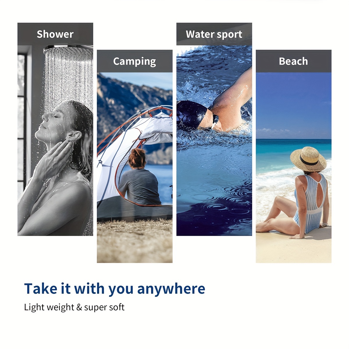 2 Size Available Colorful Graphic Extra Large Beach Towel - Temu Australia