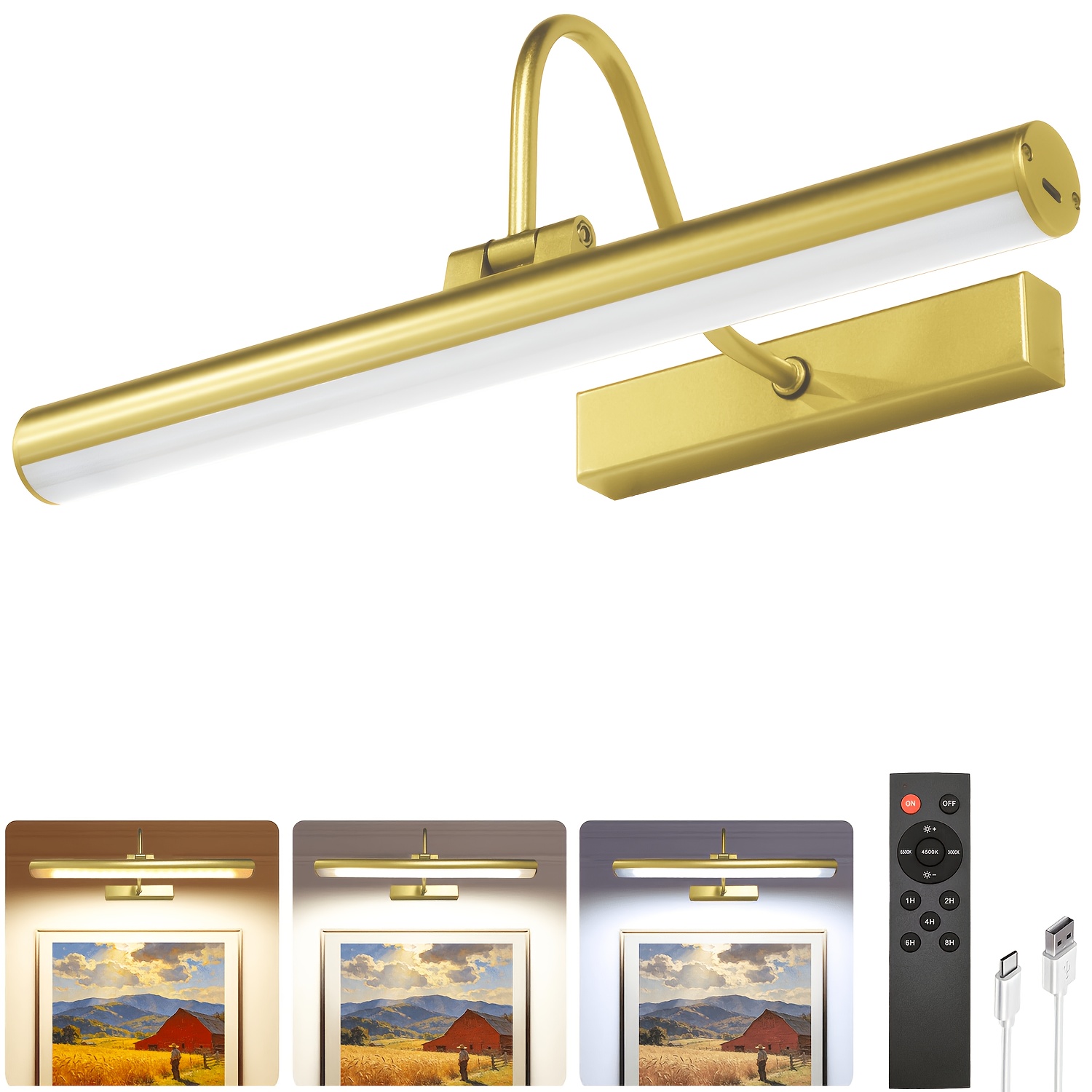 picture light sold on Temu United States