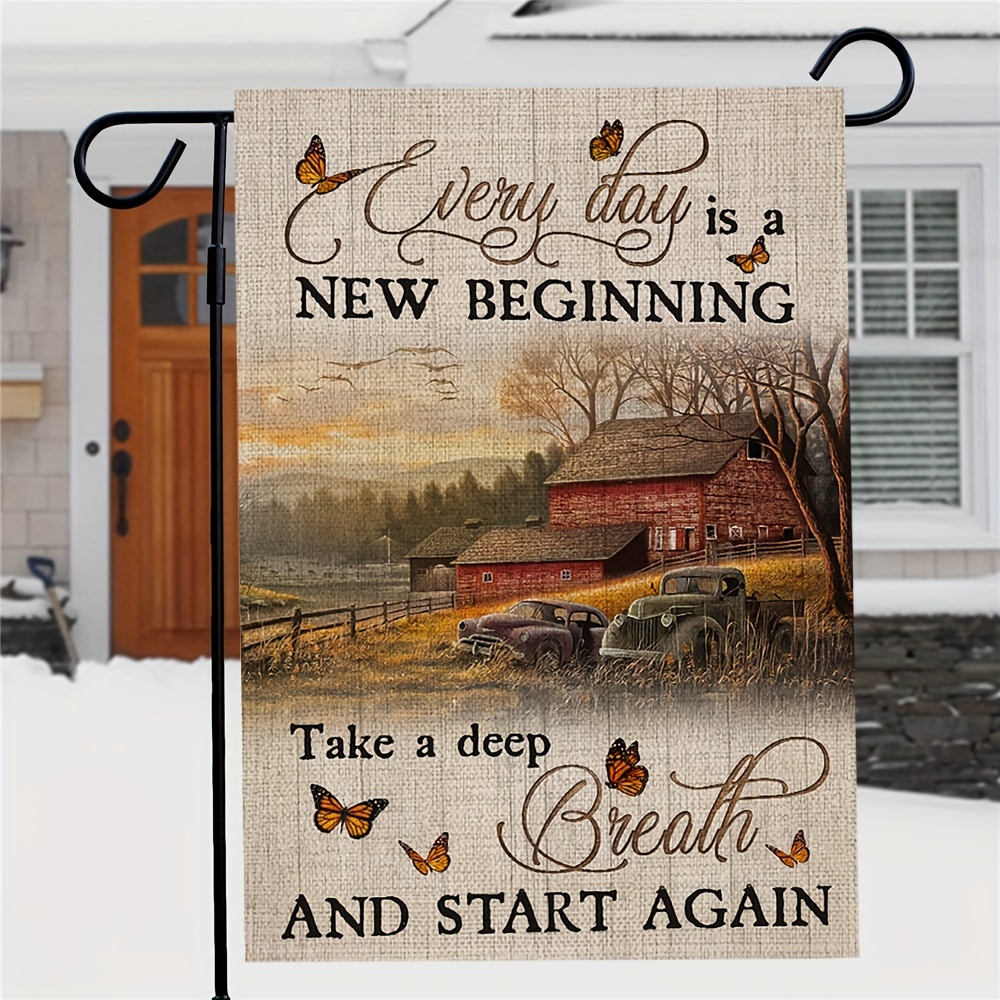 garden flags sold on Temu Canada