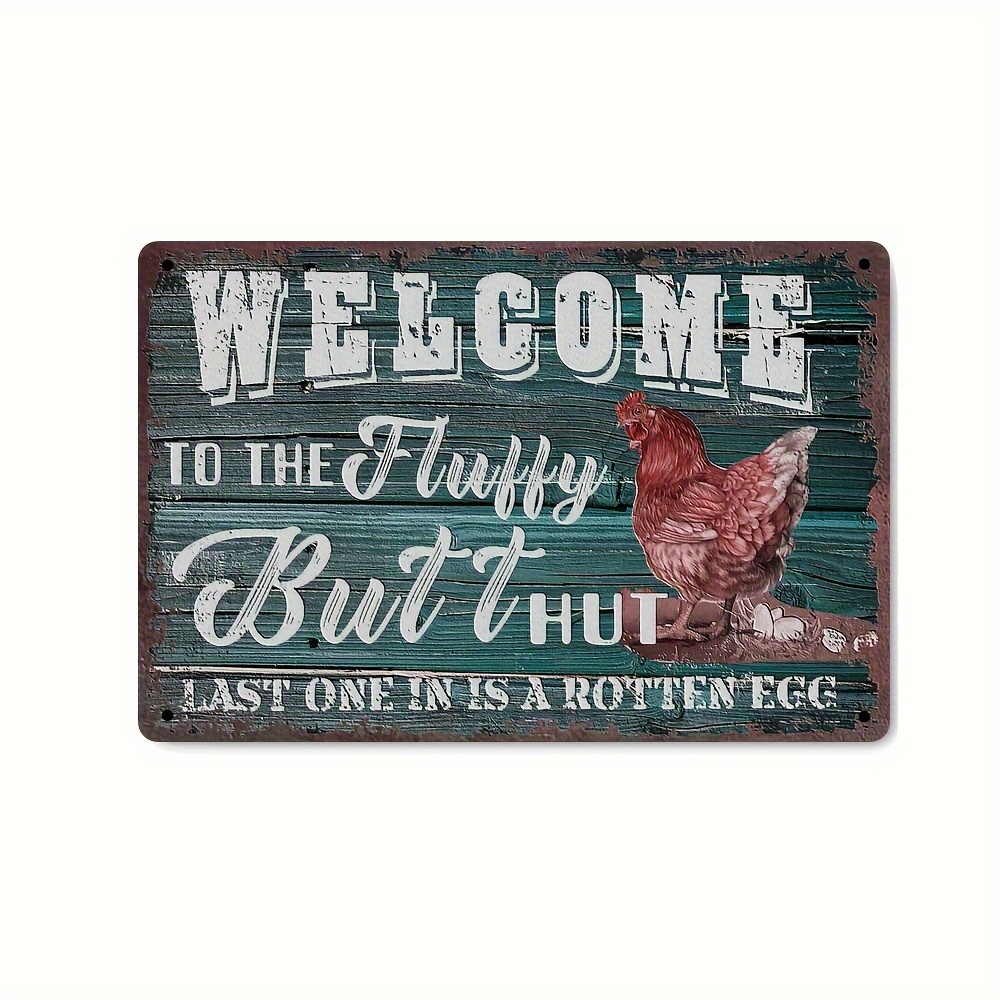 "last One In A Rotten Egg" Metal Tin Sign Vintage Plaque - Temu Australia