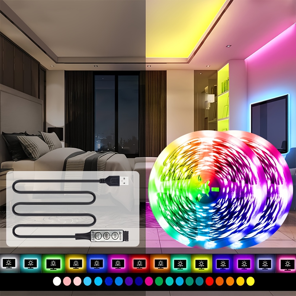 led lights sold on Temu United States
