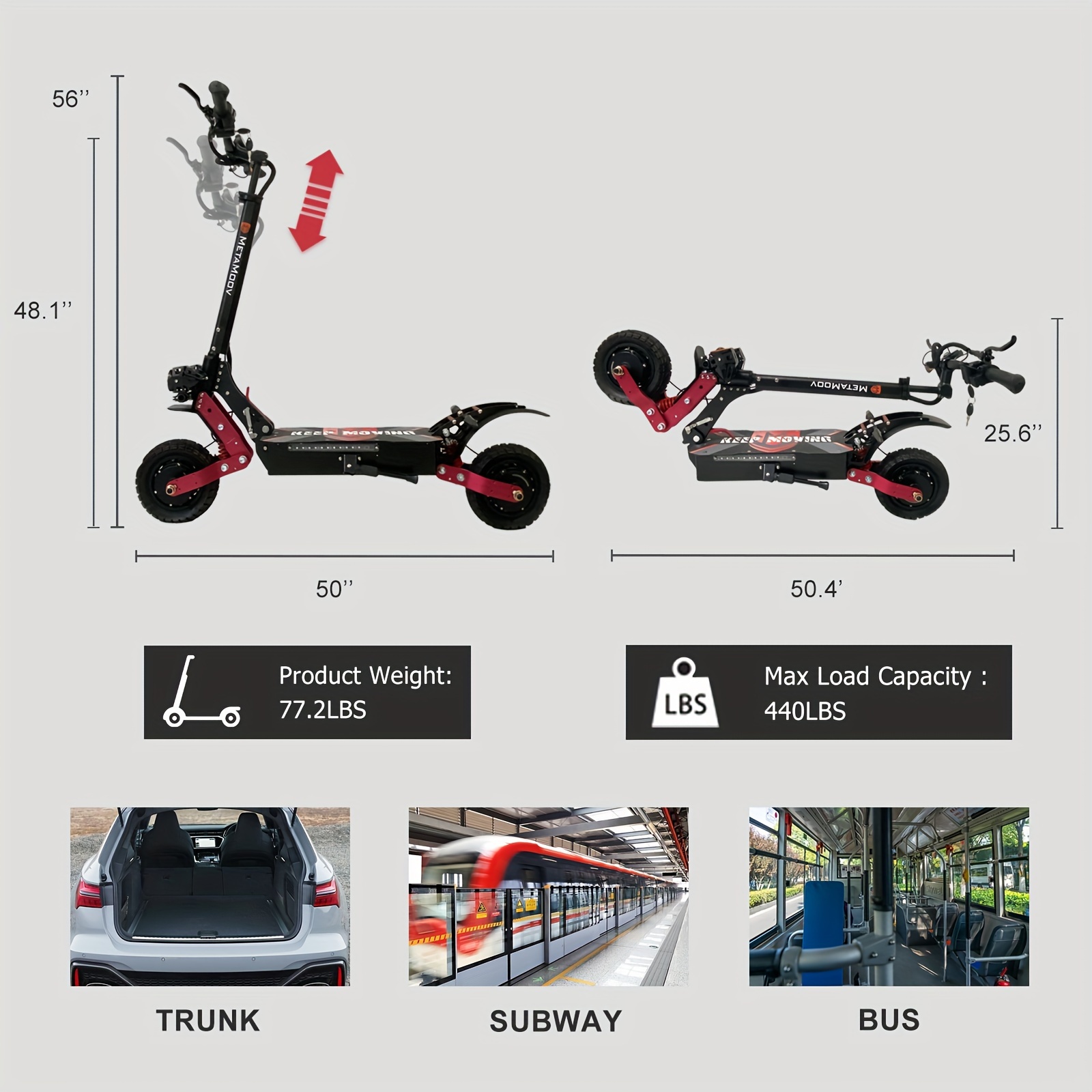 Zo01 Pro Electric Scooter Adults Dual Motor 52v28ah - Temu