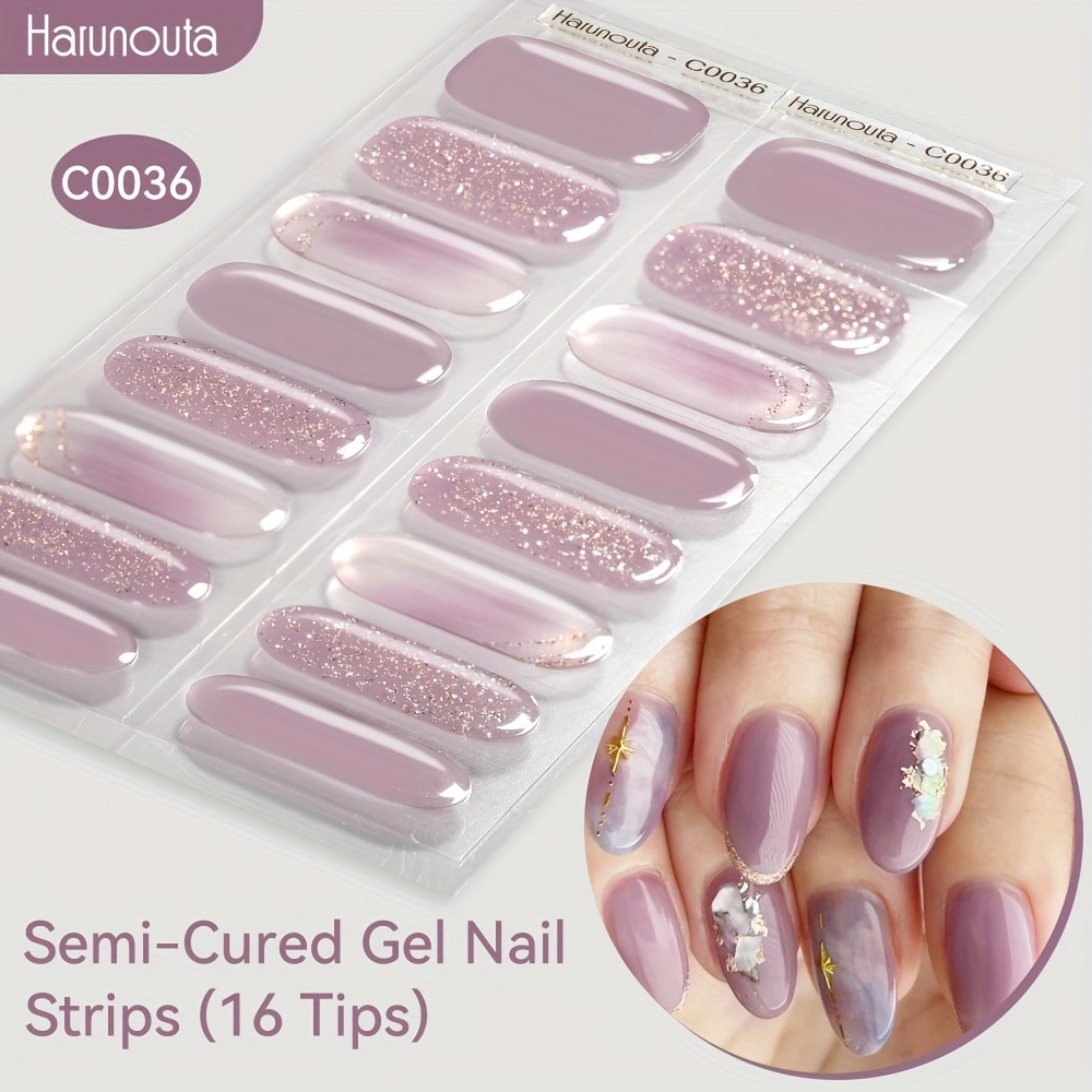 gel nail sticker sold on Temu United States
