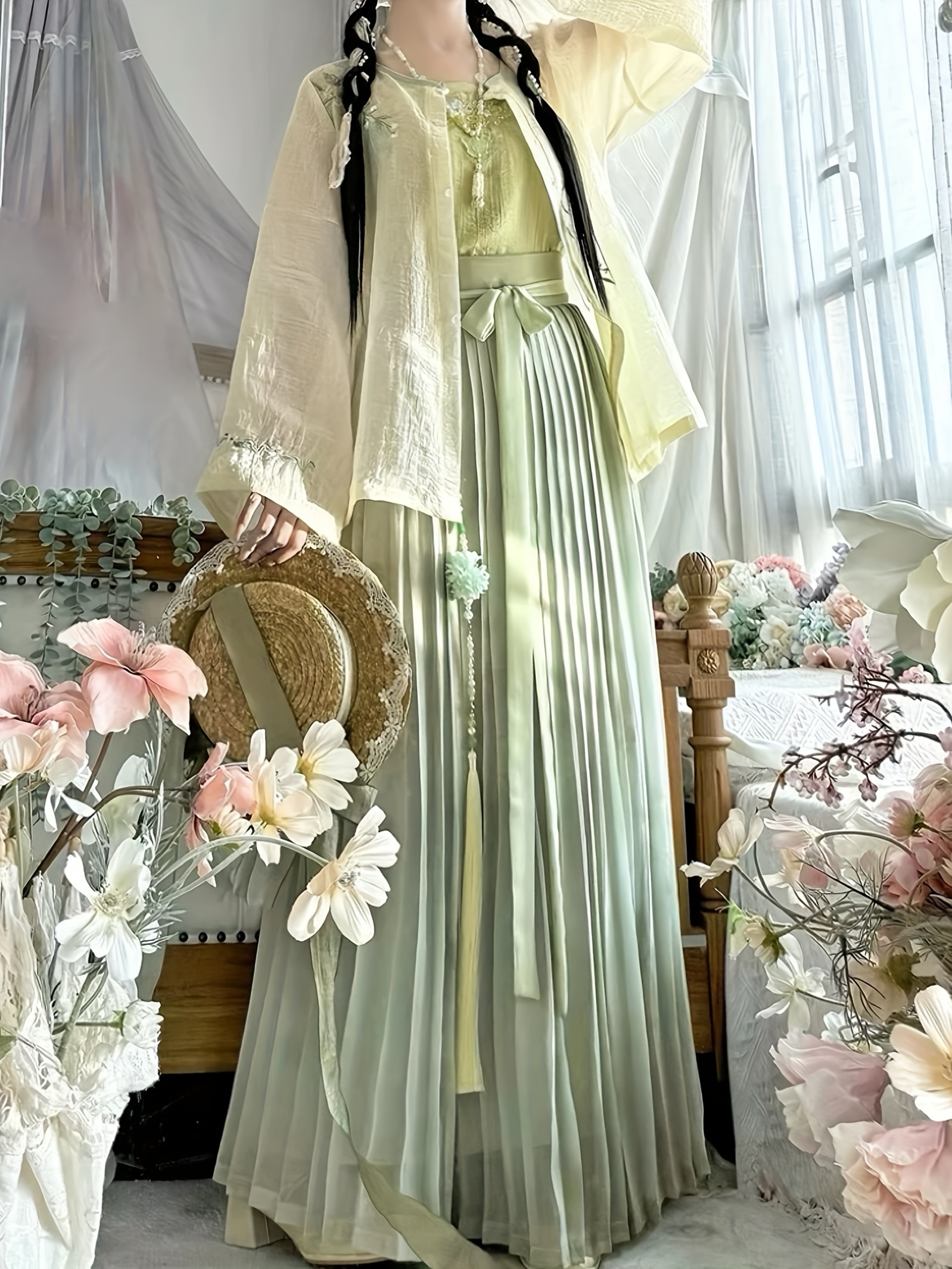 hanfu sold on Temu United States