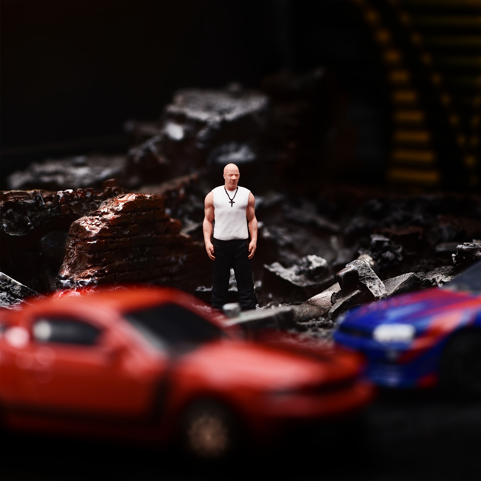 miniature figures sold on Temu United States