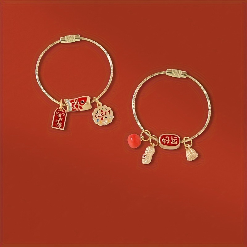 Good Luck Koi Fish Keychain Cute Alloy Key Chain Ring Bag - Temu United ...