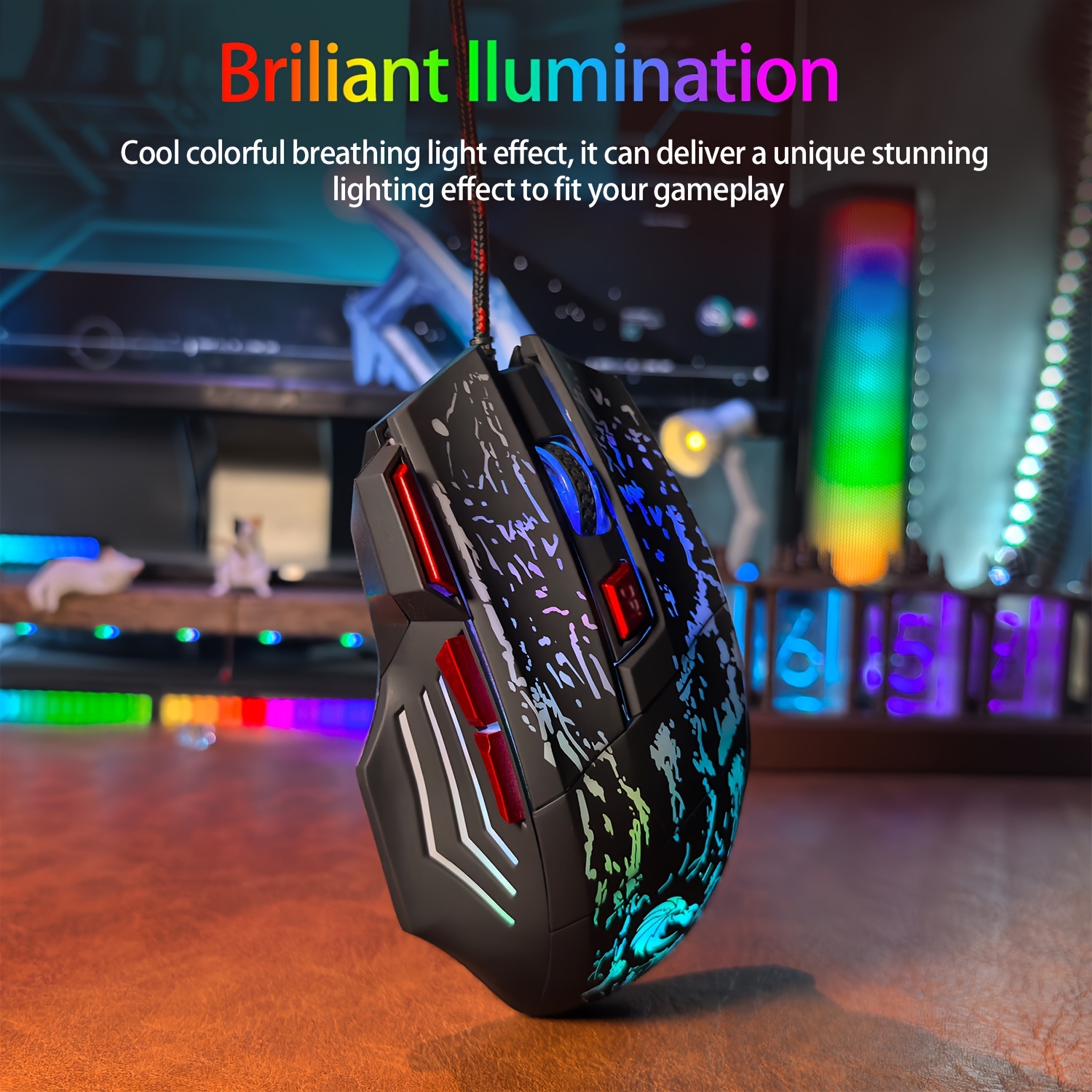 gaming mouse sold on Temu United States