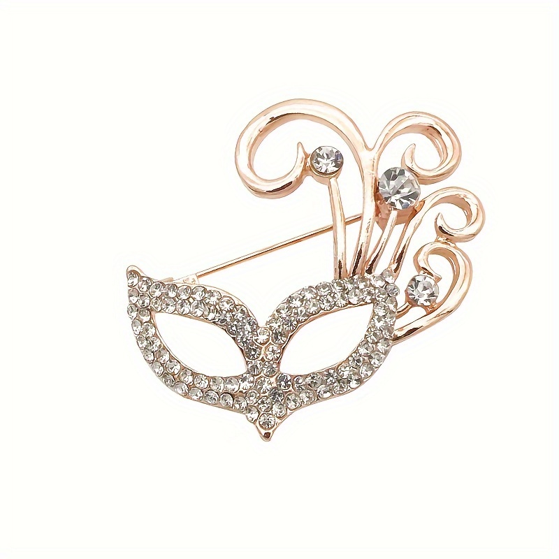 Retro Eye Patch Brooch Alloy Brooch Mask Corsage Pin Men - Temu United ...
