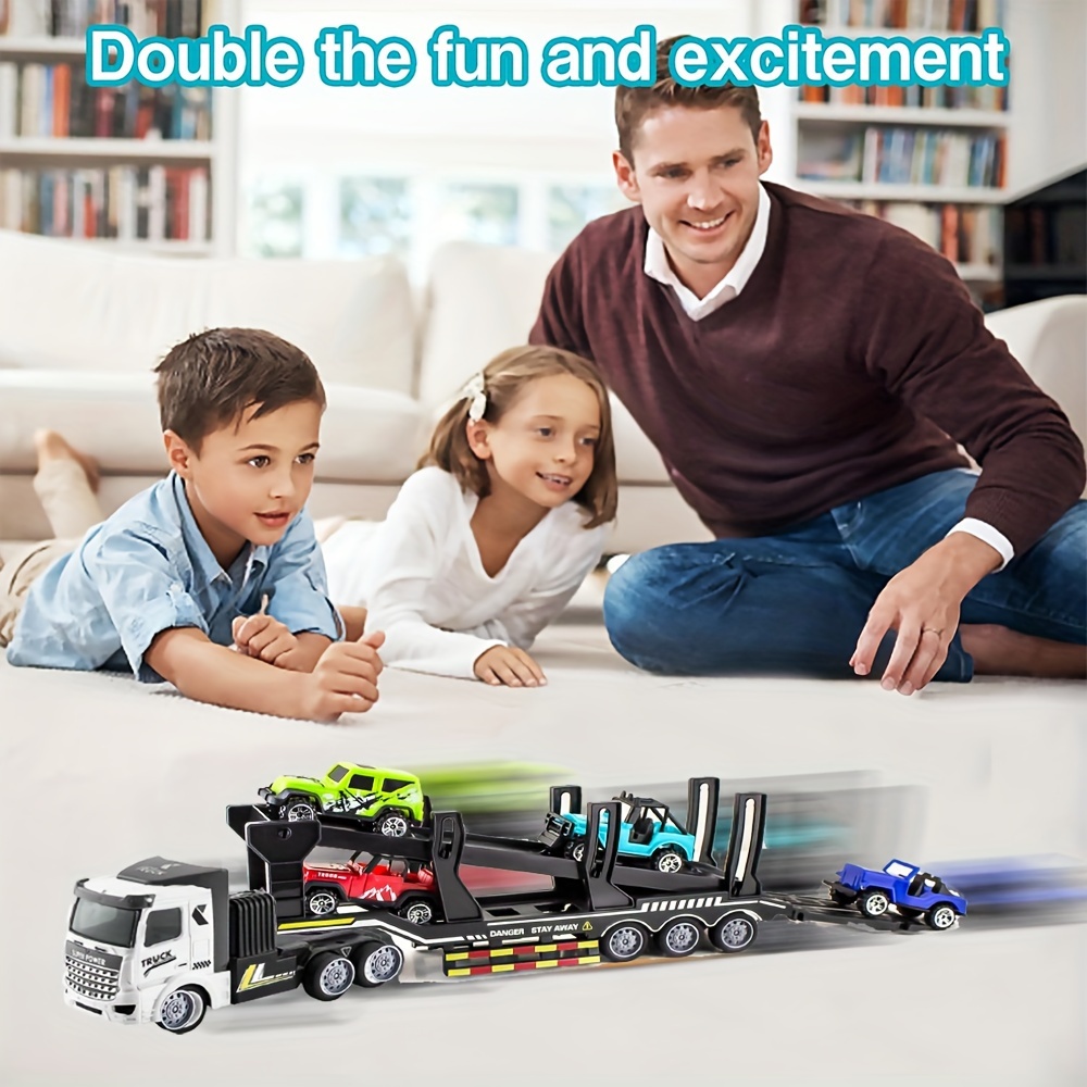 Simulation Electric Remote Control Semi-trailer Tanker Container, Large ...