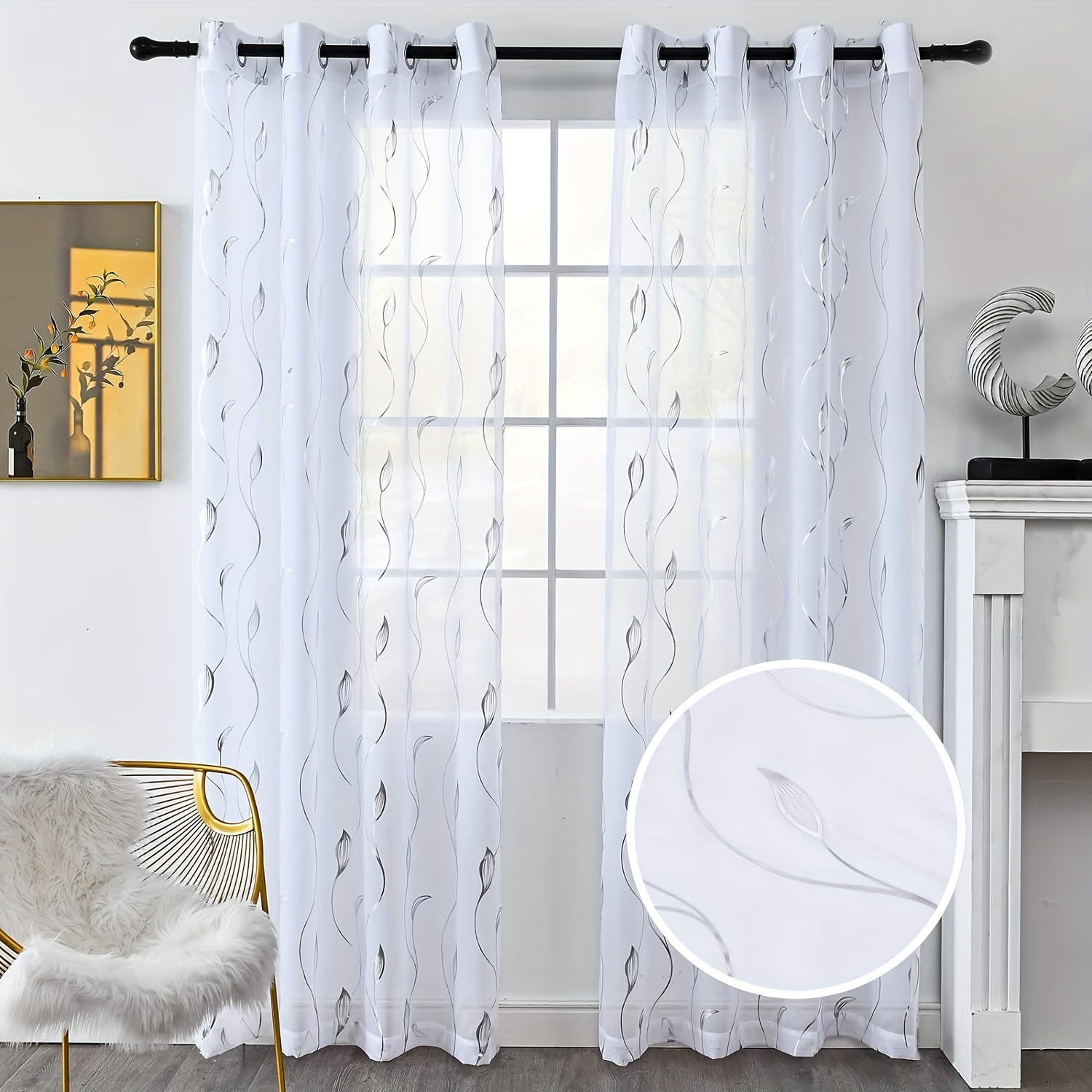 window curtains sold on Temu United States