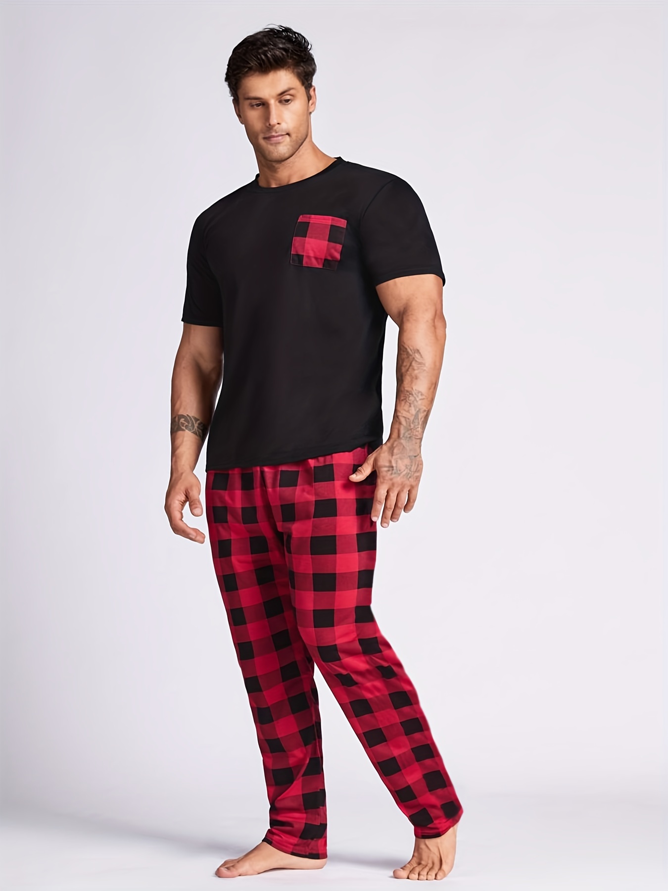 men pajamas sold on Temu United States