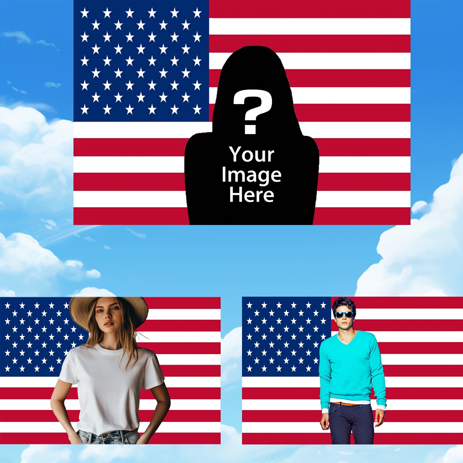 flags sold on Temu United States
