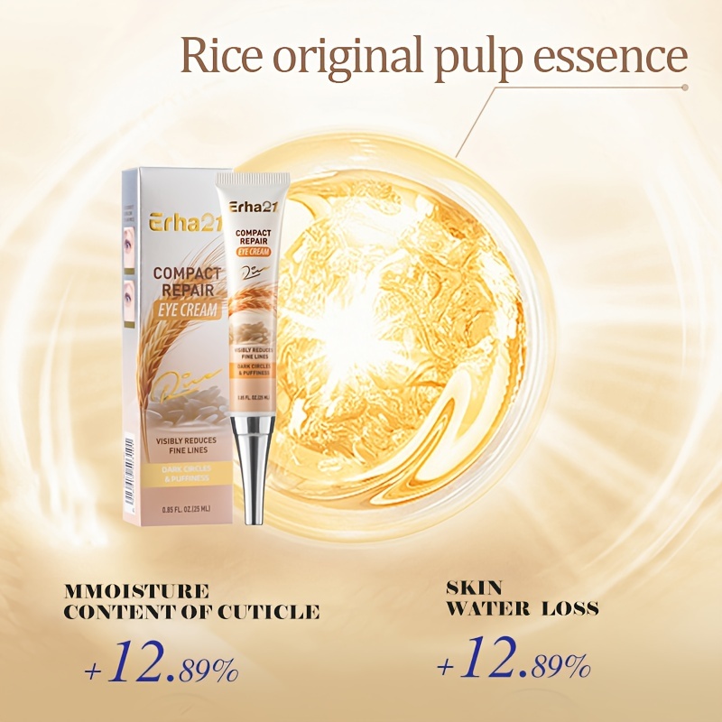 Erha21 Rice Original Pulp Eye Cream 0 85oz Vitamin C - Temu