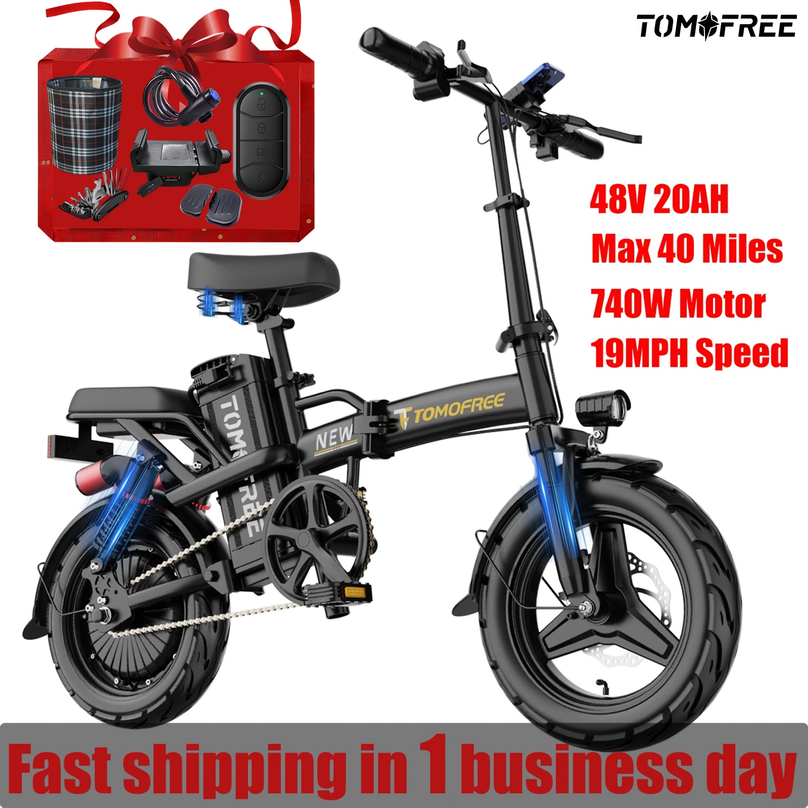 electric bike sold on Temu United States