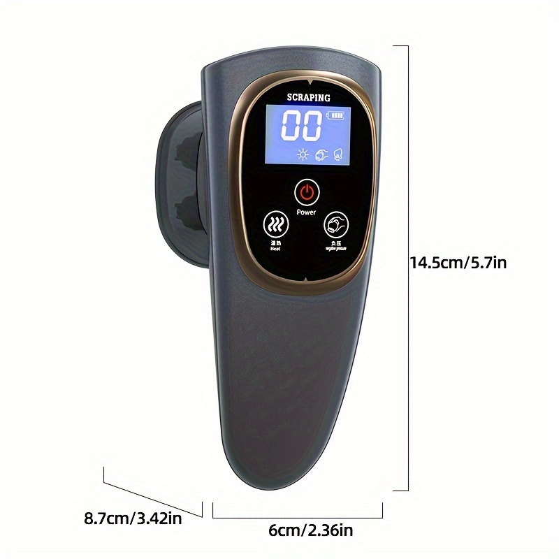Gua Sha Massager Heat Full Body Abdominal - Temu